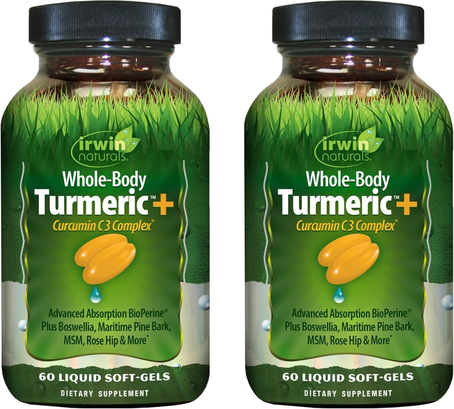 Irwin Naturals turmeric curcumin capsules