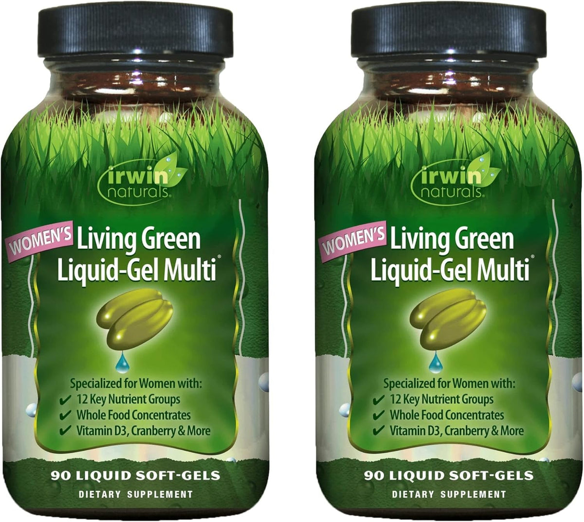 Irwin Naturals women's multivitamins liquid-gels