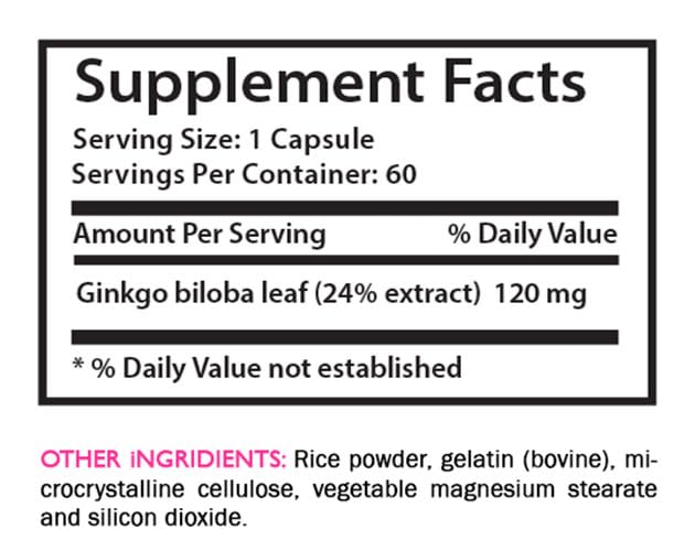 is ginkgo biloba good for brain function