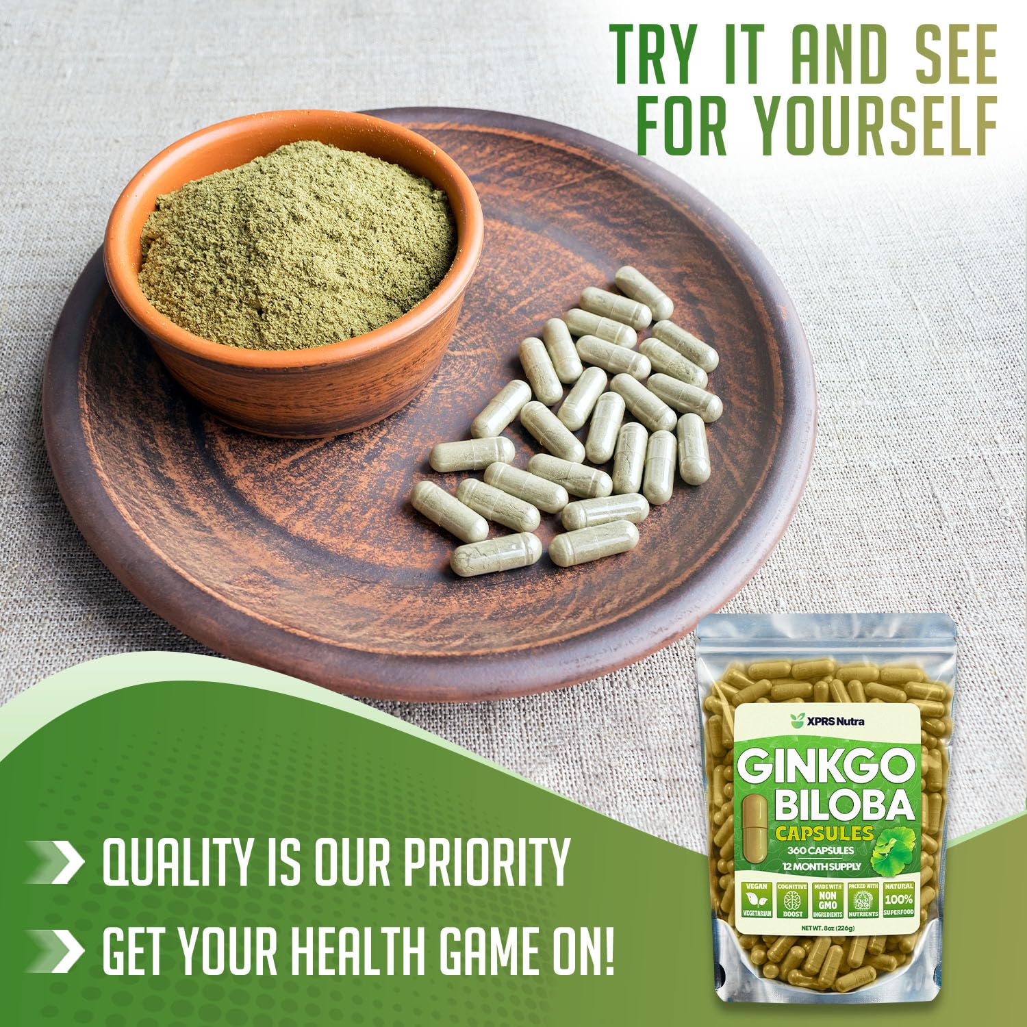 is ginkgo biloba good for cognitive support