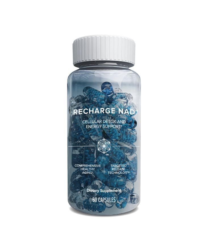 Isagenix Recharge NAD multivitamins for energy