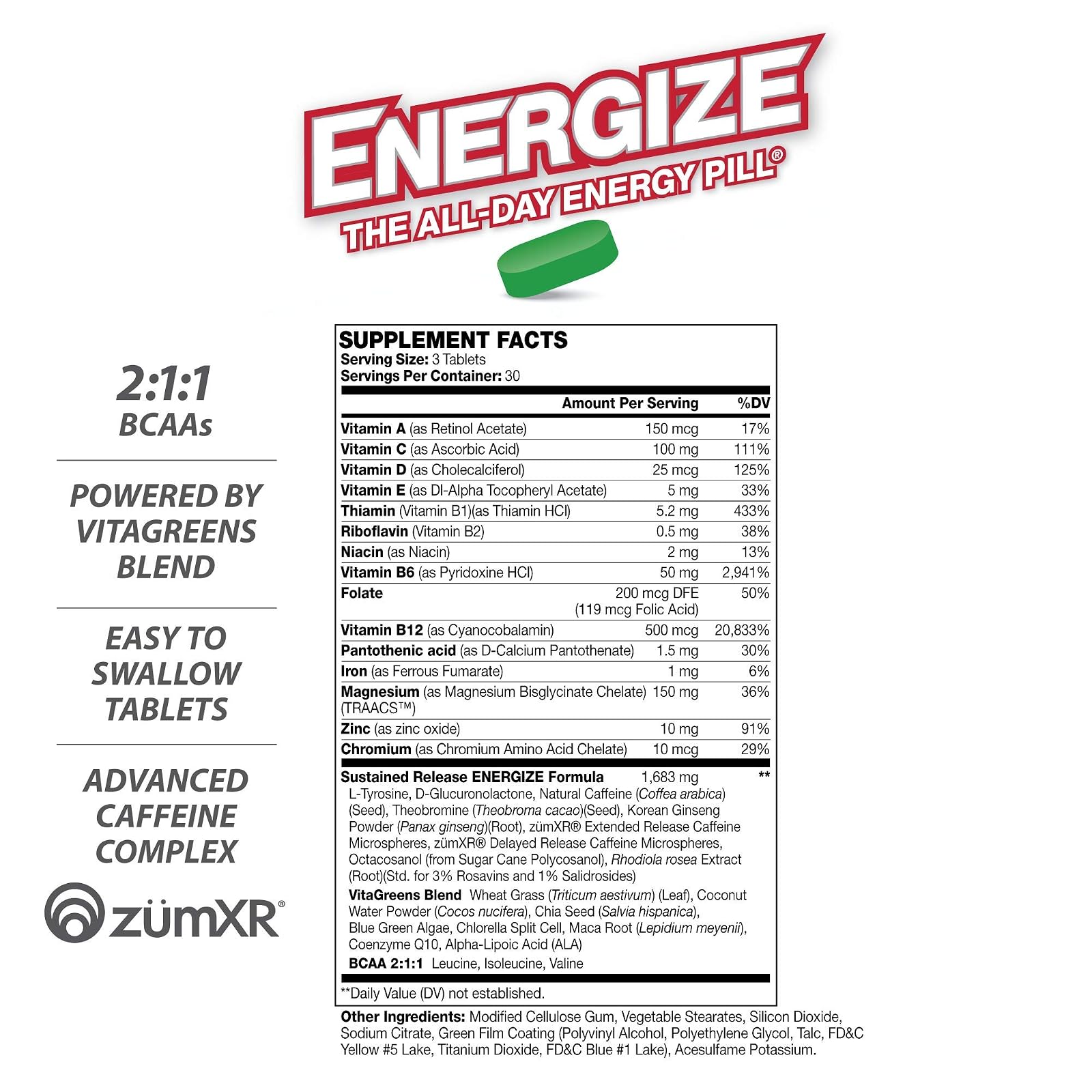 iSatori Immunity support with caffeine