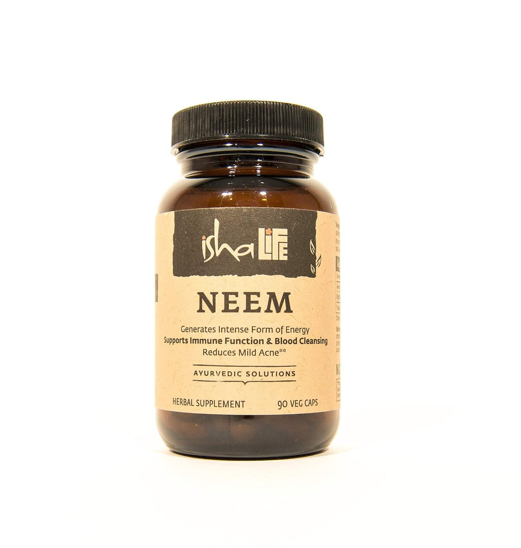 ISHA Organic Neem capsules for wellness