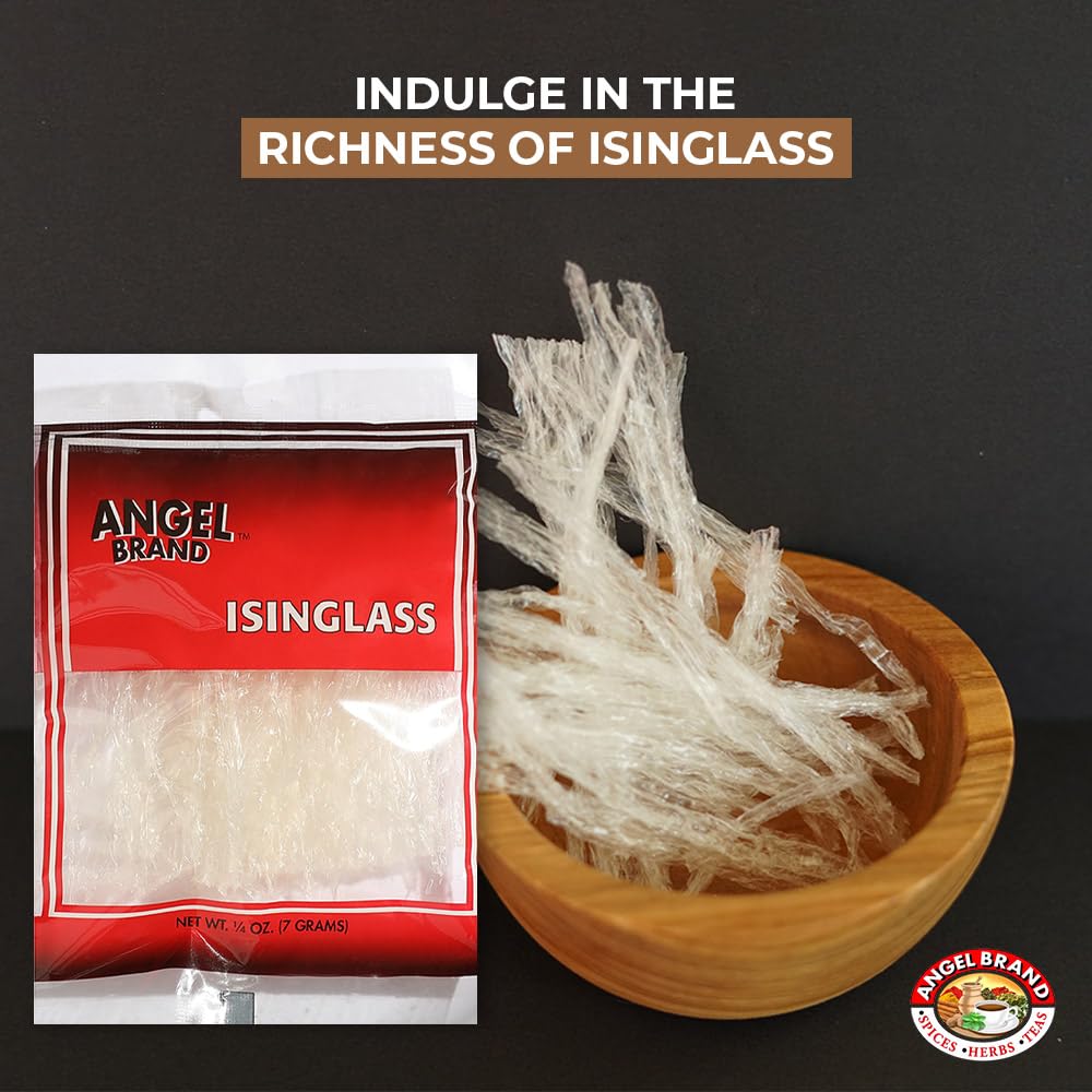 Isinglass ginger tea for wellness