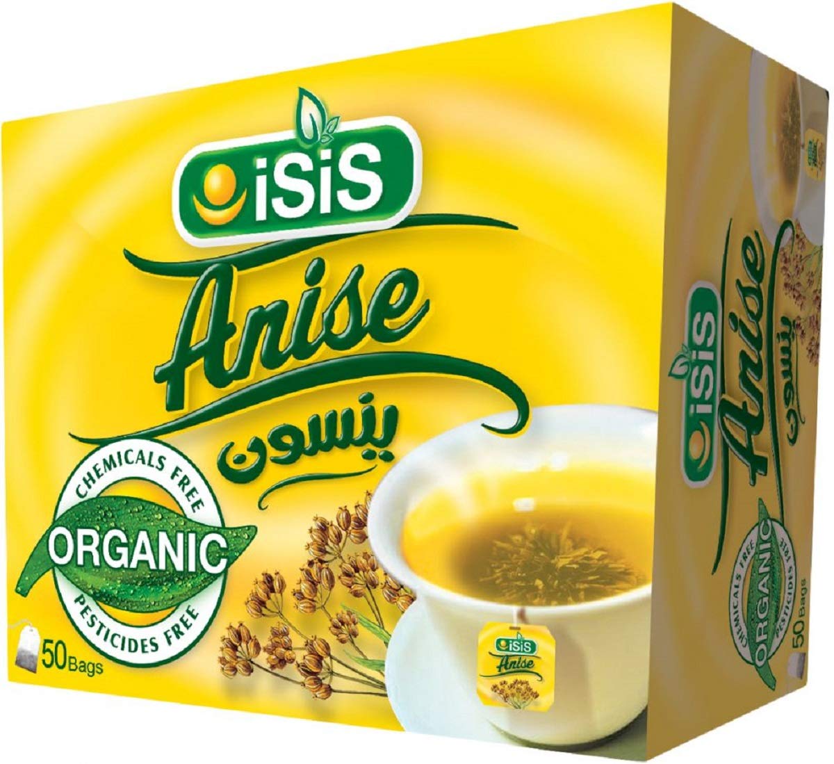 Isis Natural herbal tea bags
