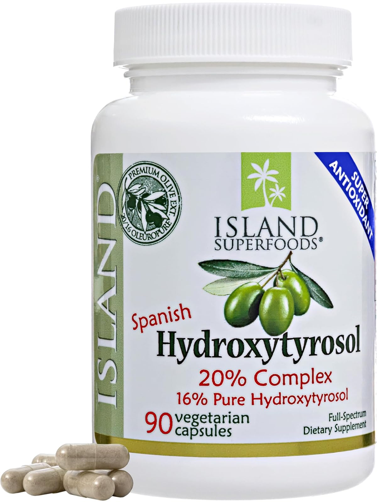 Island Nutrition Hydroxytyrosol Complex benefits