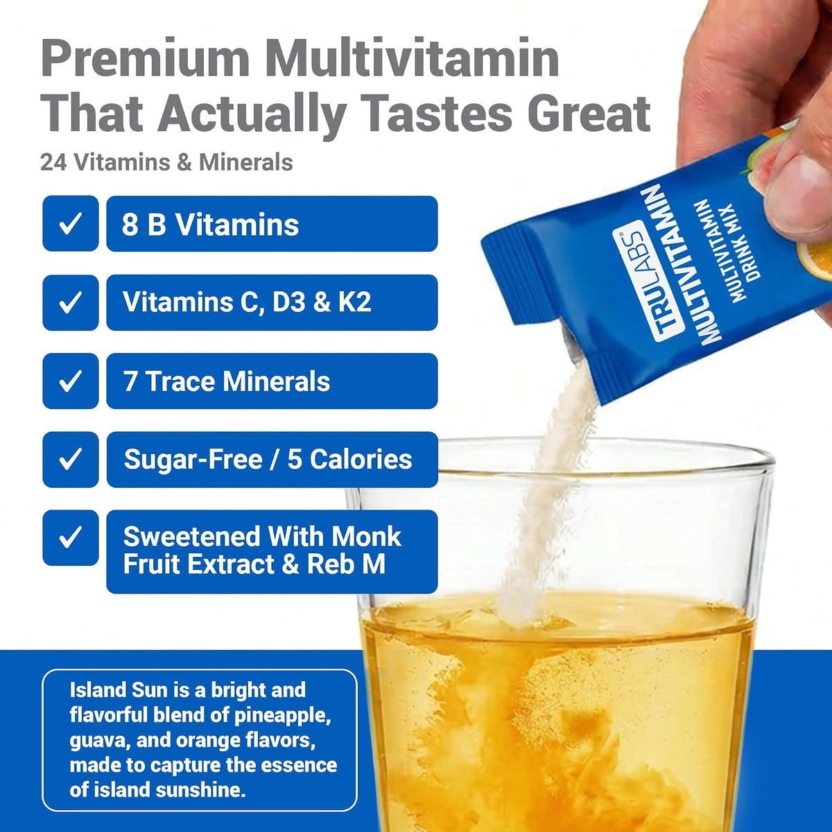 Island Sun flavour vitamin powder