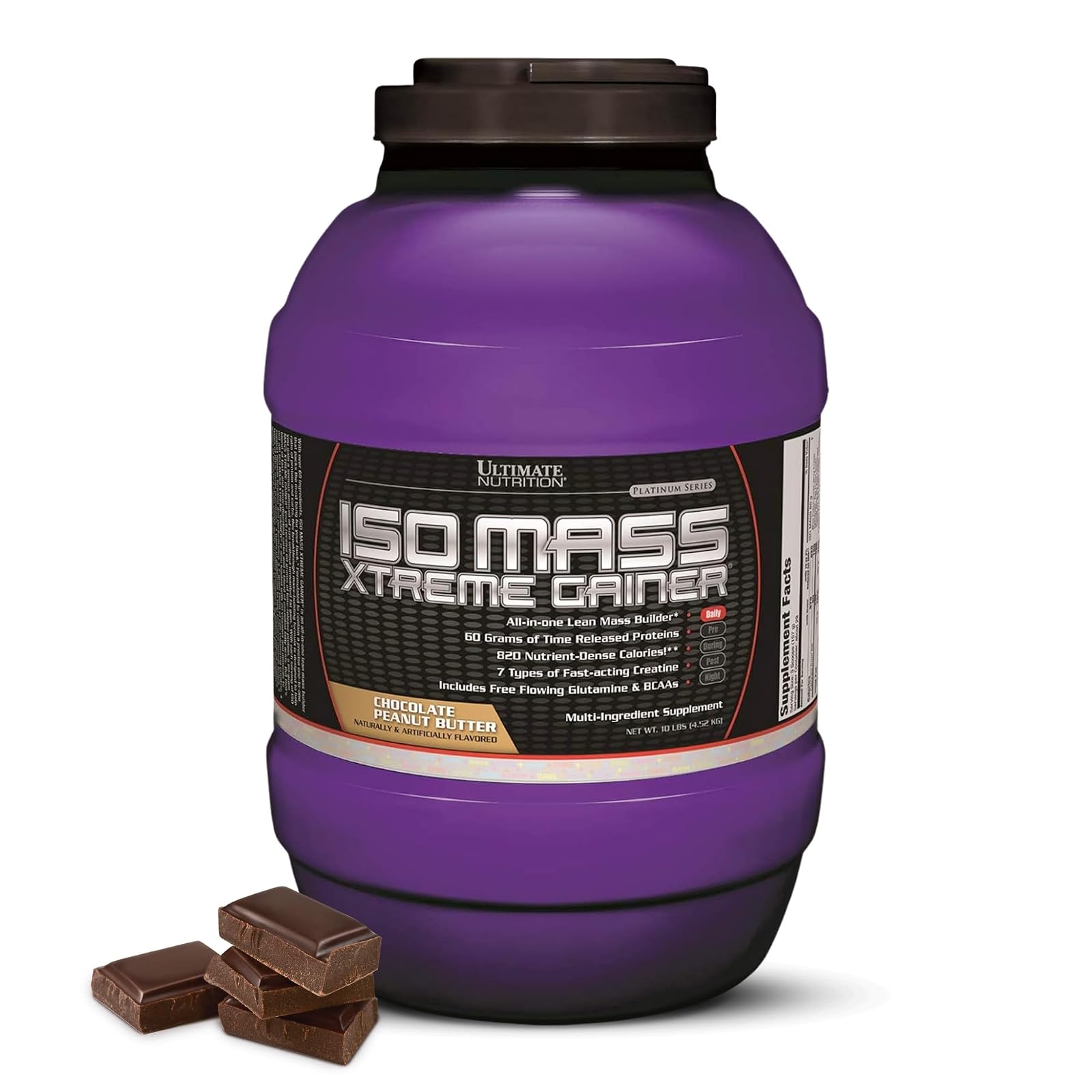 ISO Mass Xtreme Gainer chocolate peanut butter