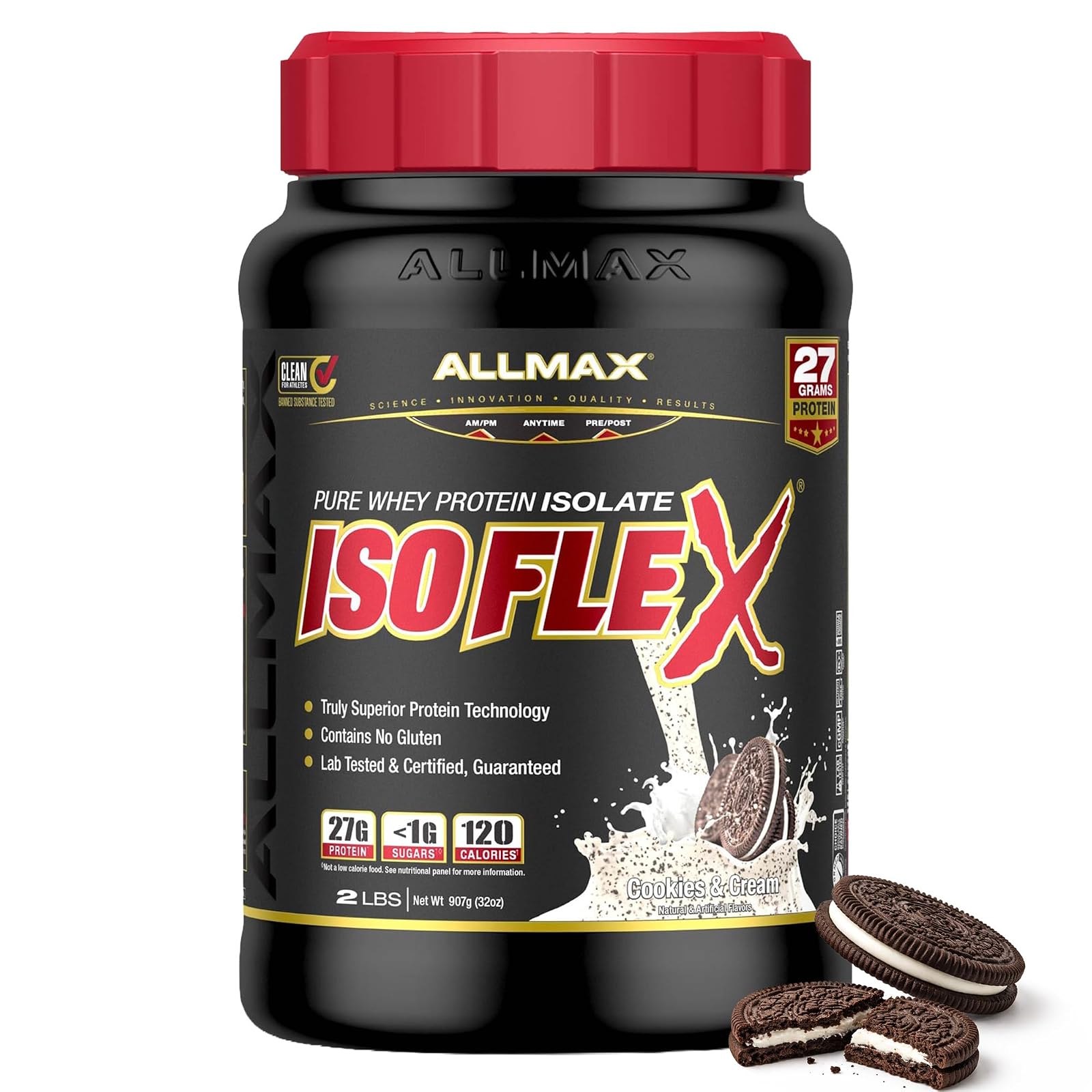 ISOFLEX whey protein cookies and cream