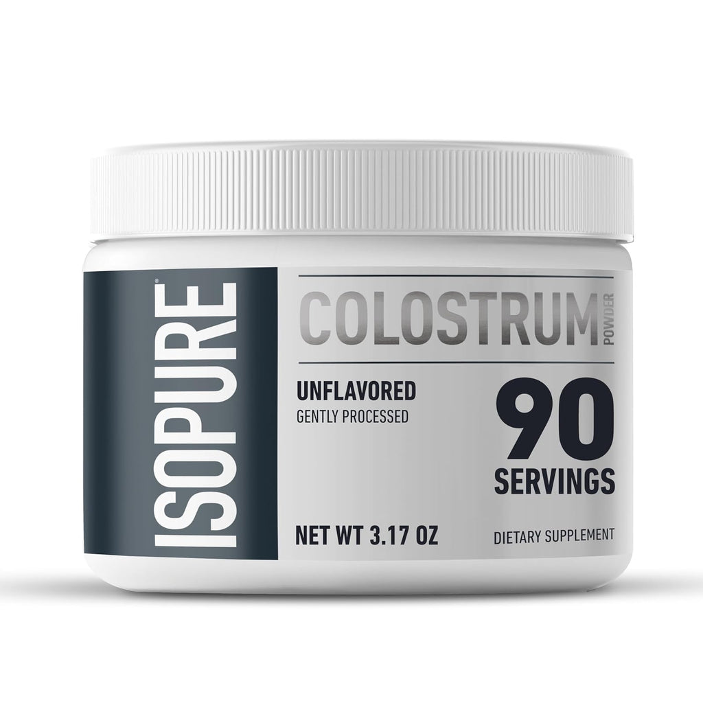 Isopure bovine colostrum powder benefits