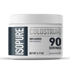 Isopure bovine colostrum powder benefits