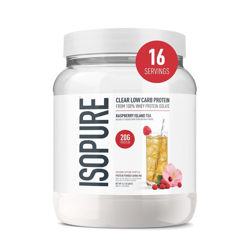 Isopure clear whey protein powder