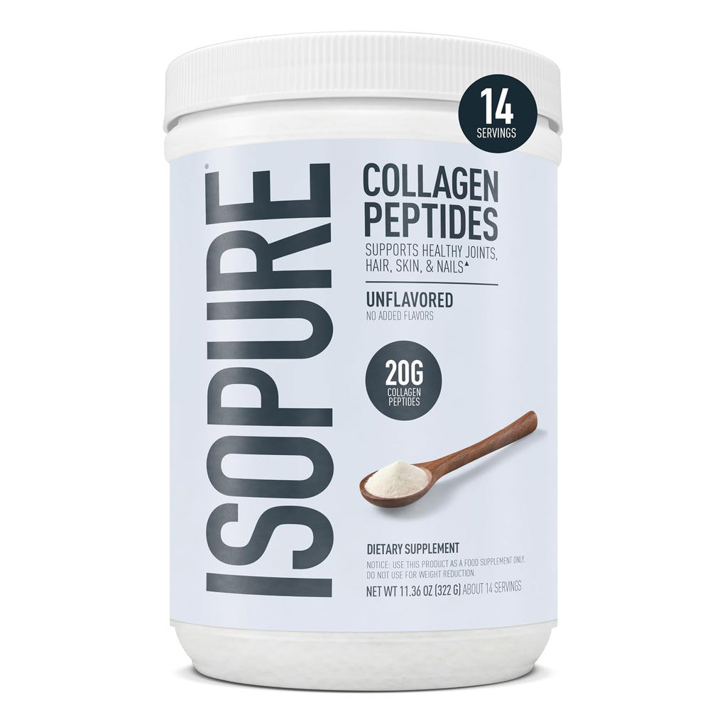 Isopure collagen peptides powder unflavored