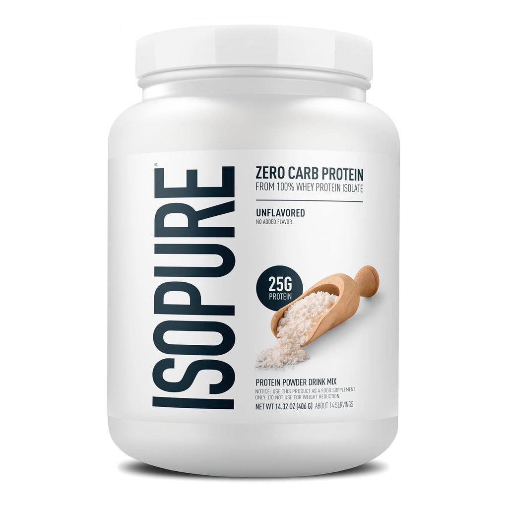 Isopure unflavored whey isolate protein