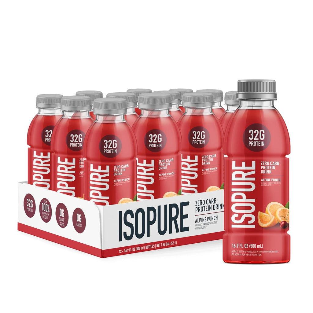Isopure whey protein drink pack