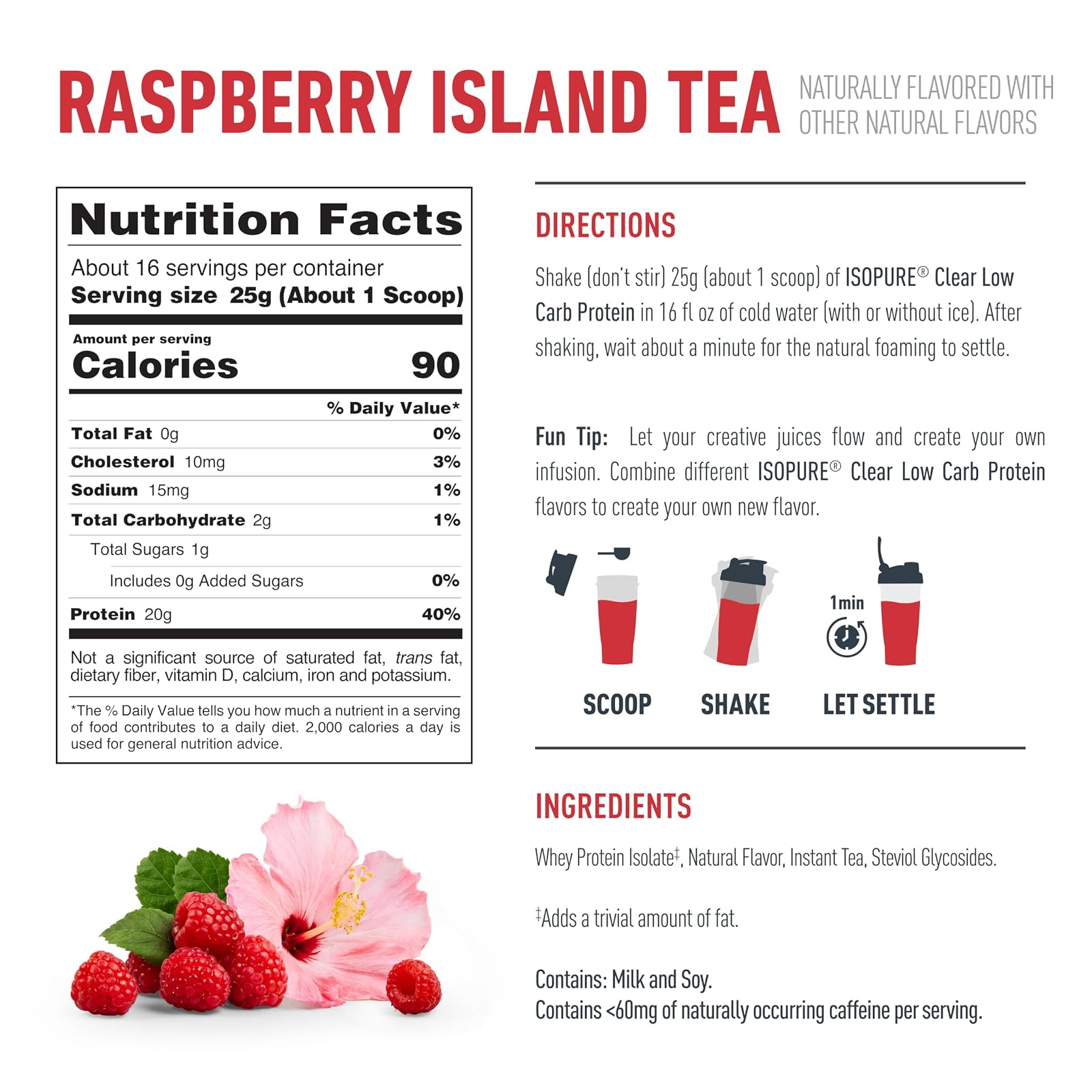 Isopure whey protein for fitness goals