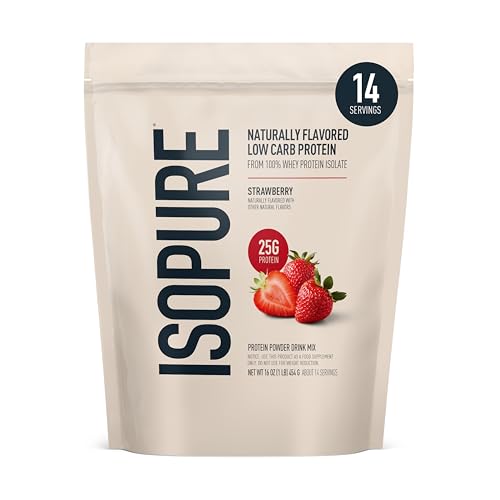 Isopure whey protein isolate strawberry