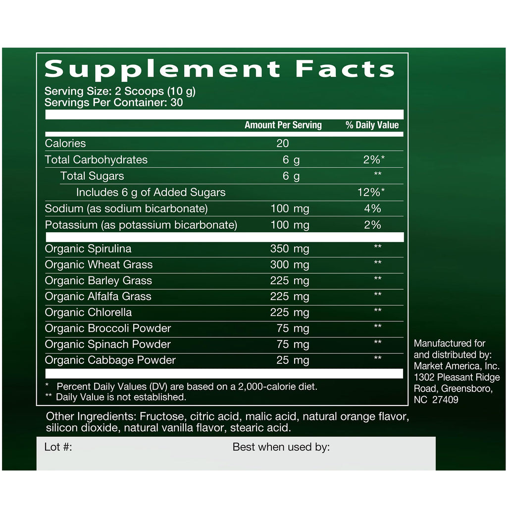 Isotonix Complete Greens for daily nutrition