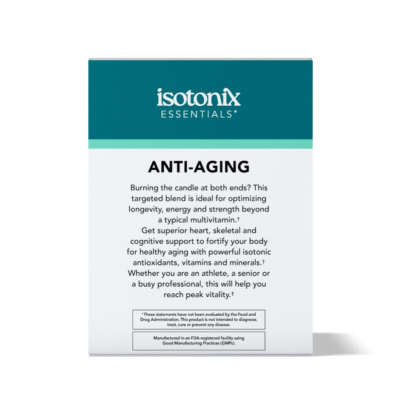 Isotonix essentials for healthy aging
