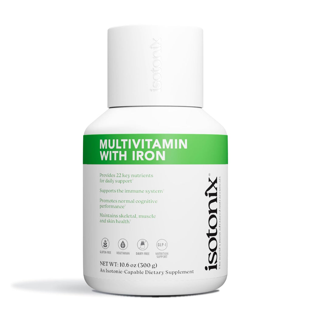 Isotonix multivitamin with iron benefits