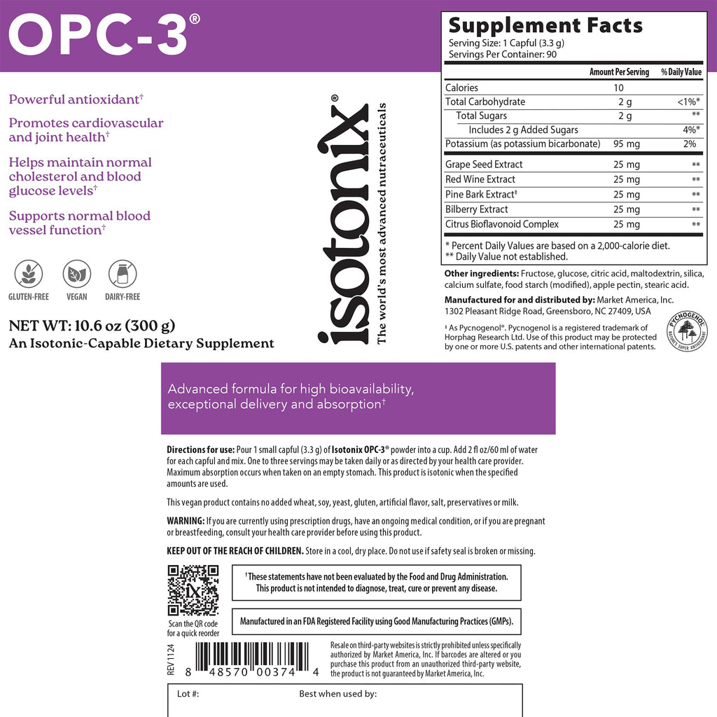 Isotonix multivitamins for active lifestyles