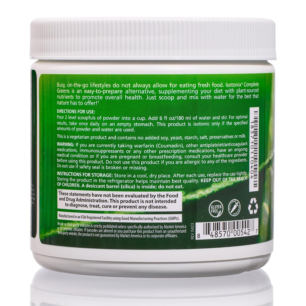 Isotonix superfood powder for immunity