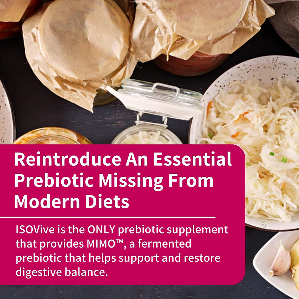 ISOVive prebiotics for digestive balance