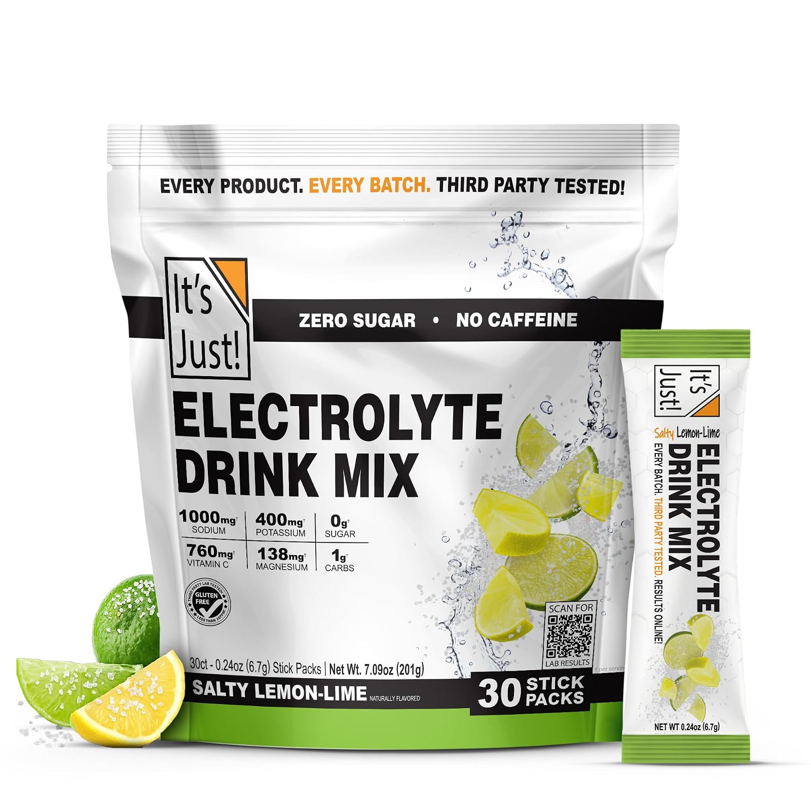 It's Just! electrolyte drink mix benefits