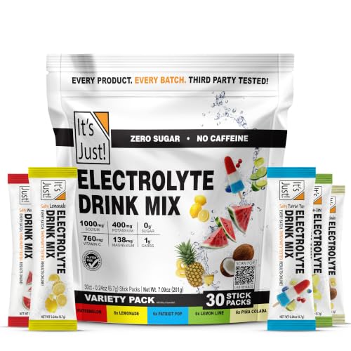 It's Just! electrolyte drink mix packets