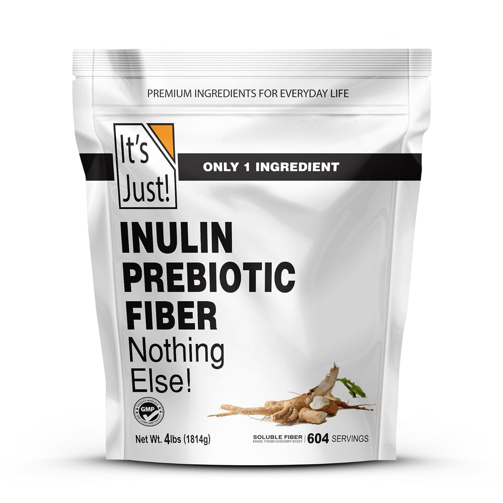 It's Just! inulin prebiotic fiber bulk