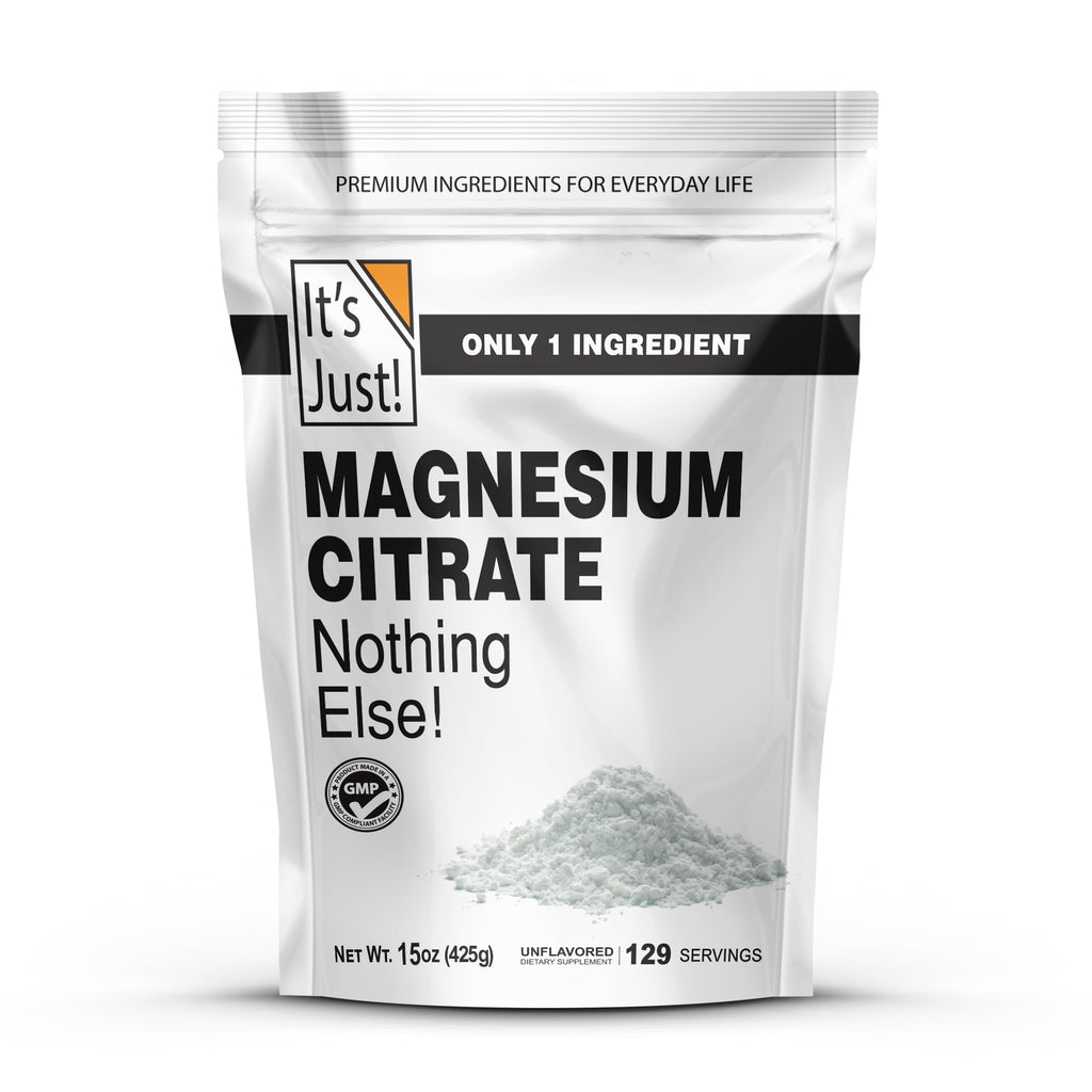 It's Just magnesium citrate powder