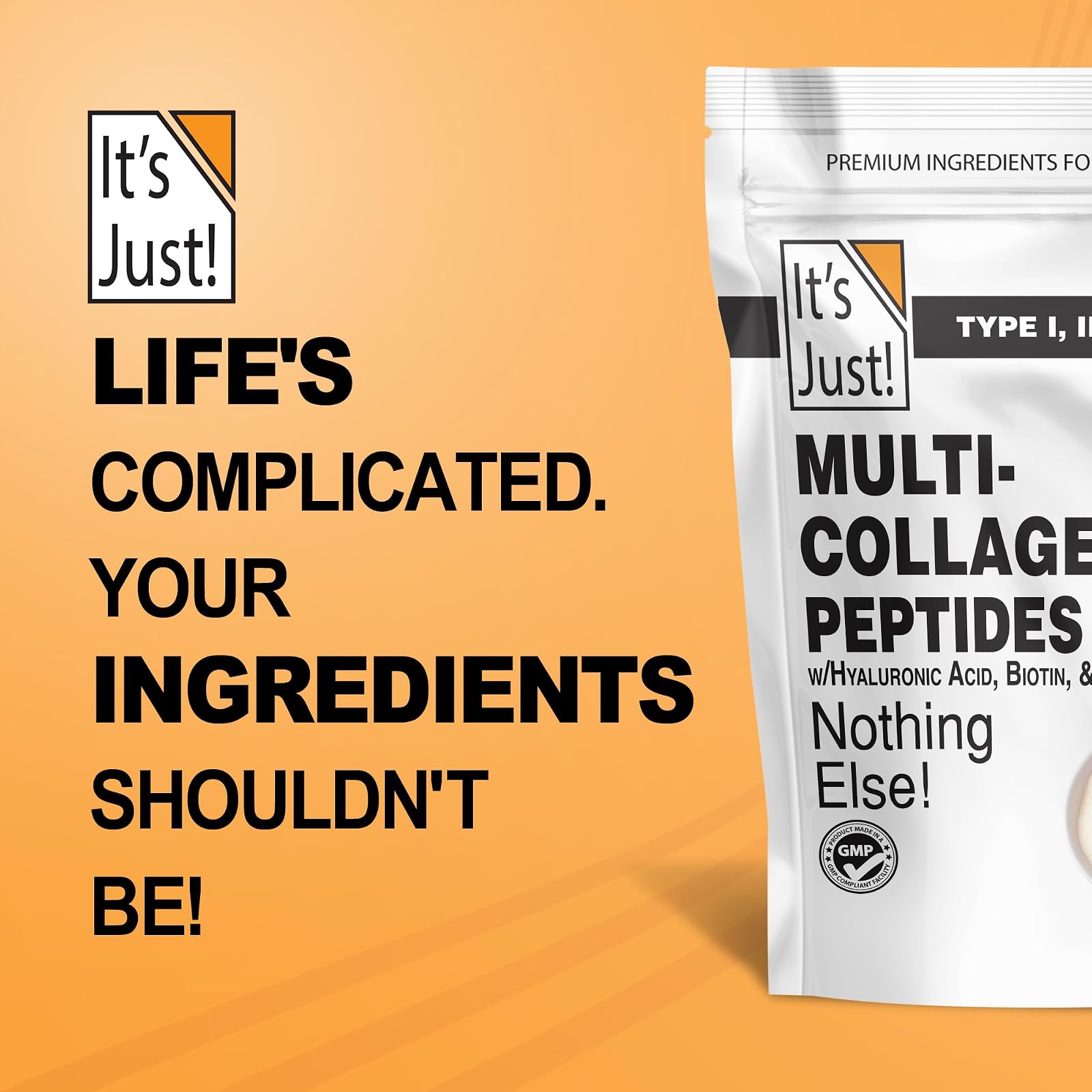 it's just multi collagen supplement