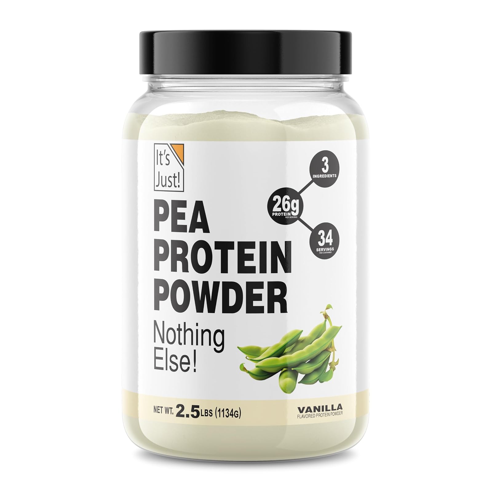 It's Just! pea protein isolate vanilla