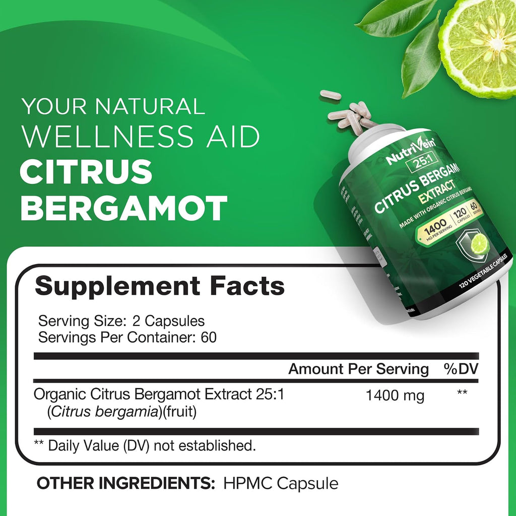 Italian Citrus Bergamot multivitamin for men
