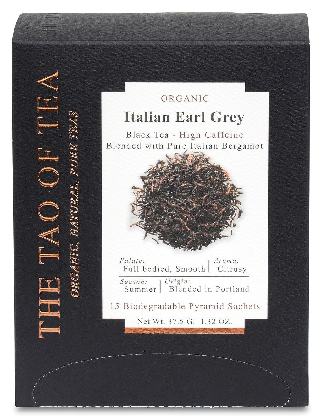 Italian Earl Grey herbal tea sachets
