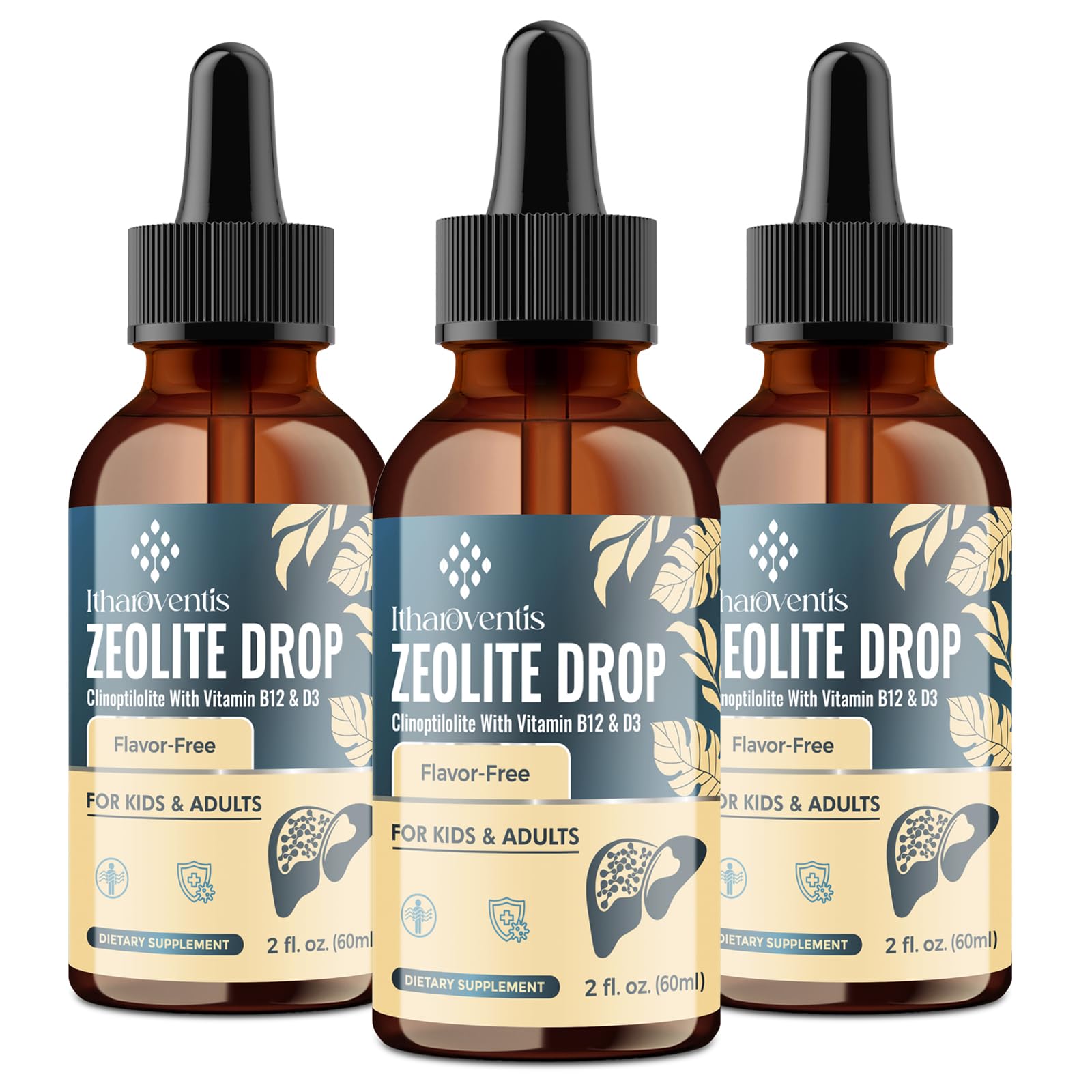 Itharoventis liquid zeolite detox drops