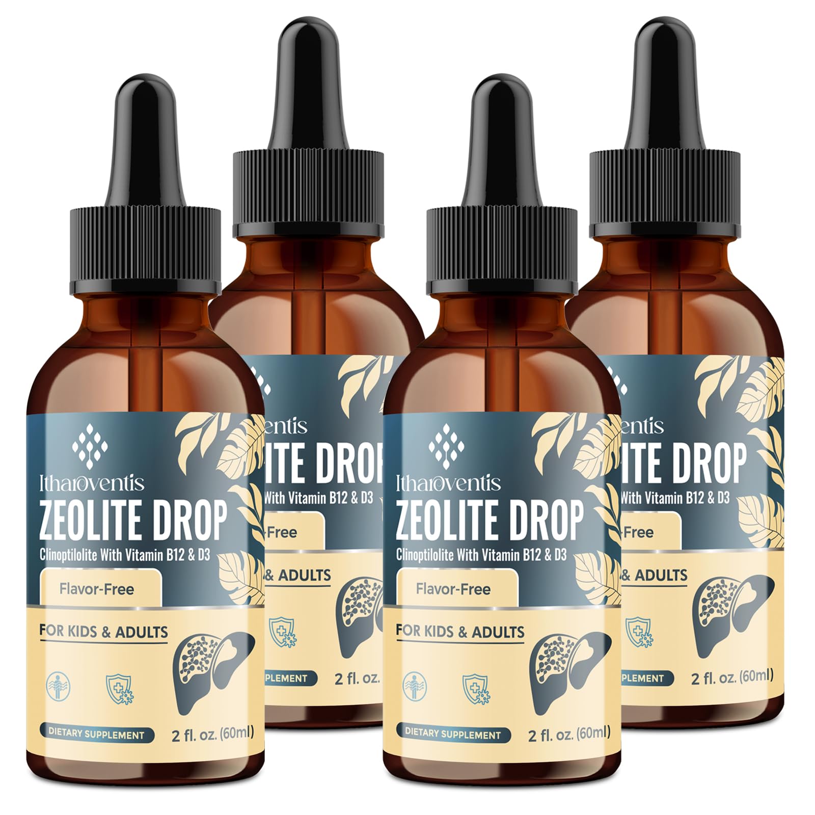 Itharoventis liquid zeolite detox drops