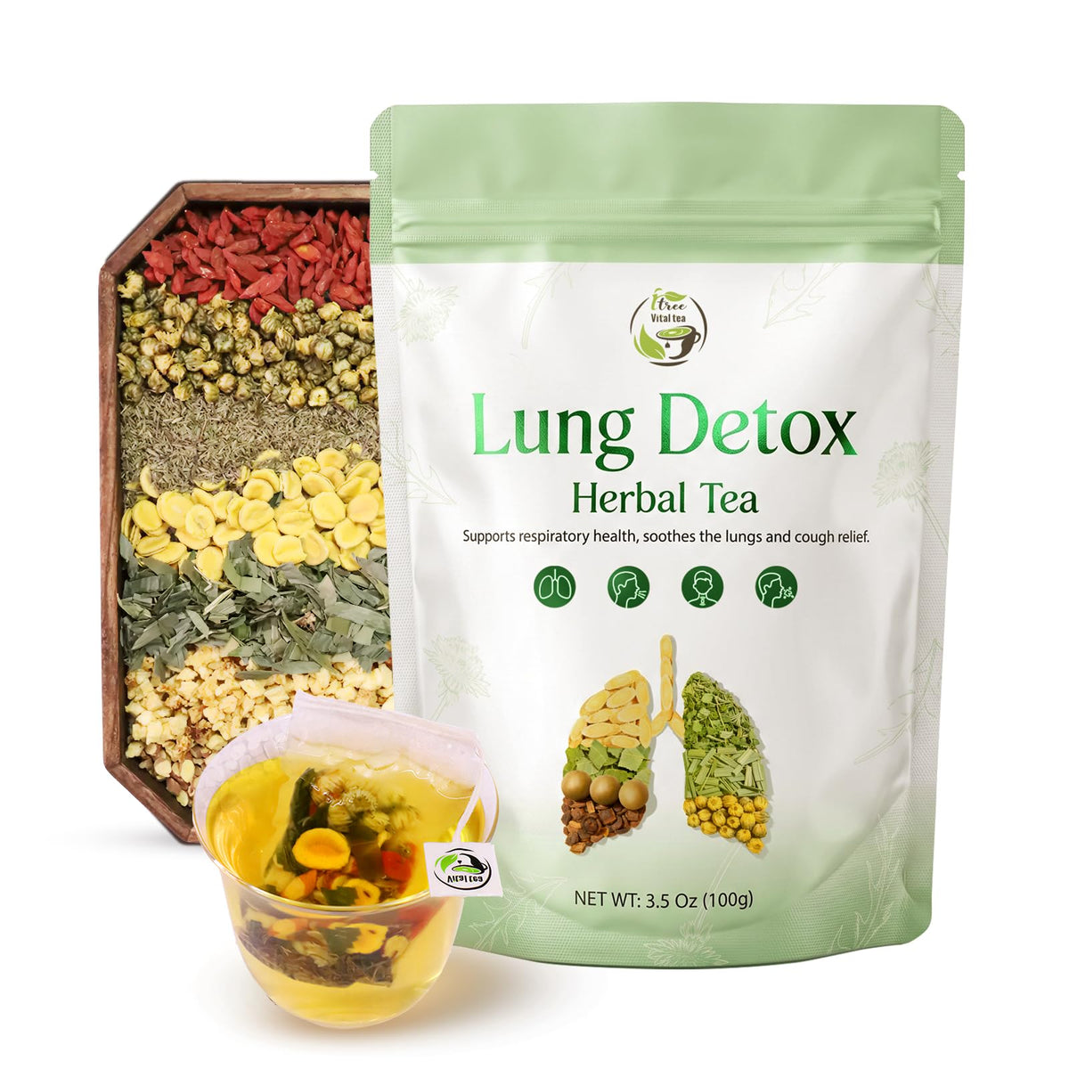 ITREE lung detox herbal tea
