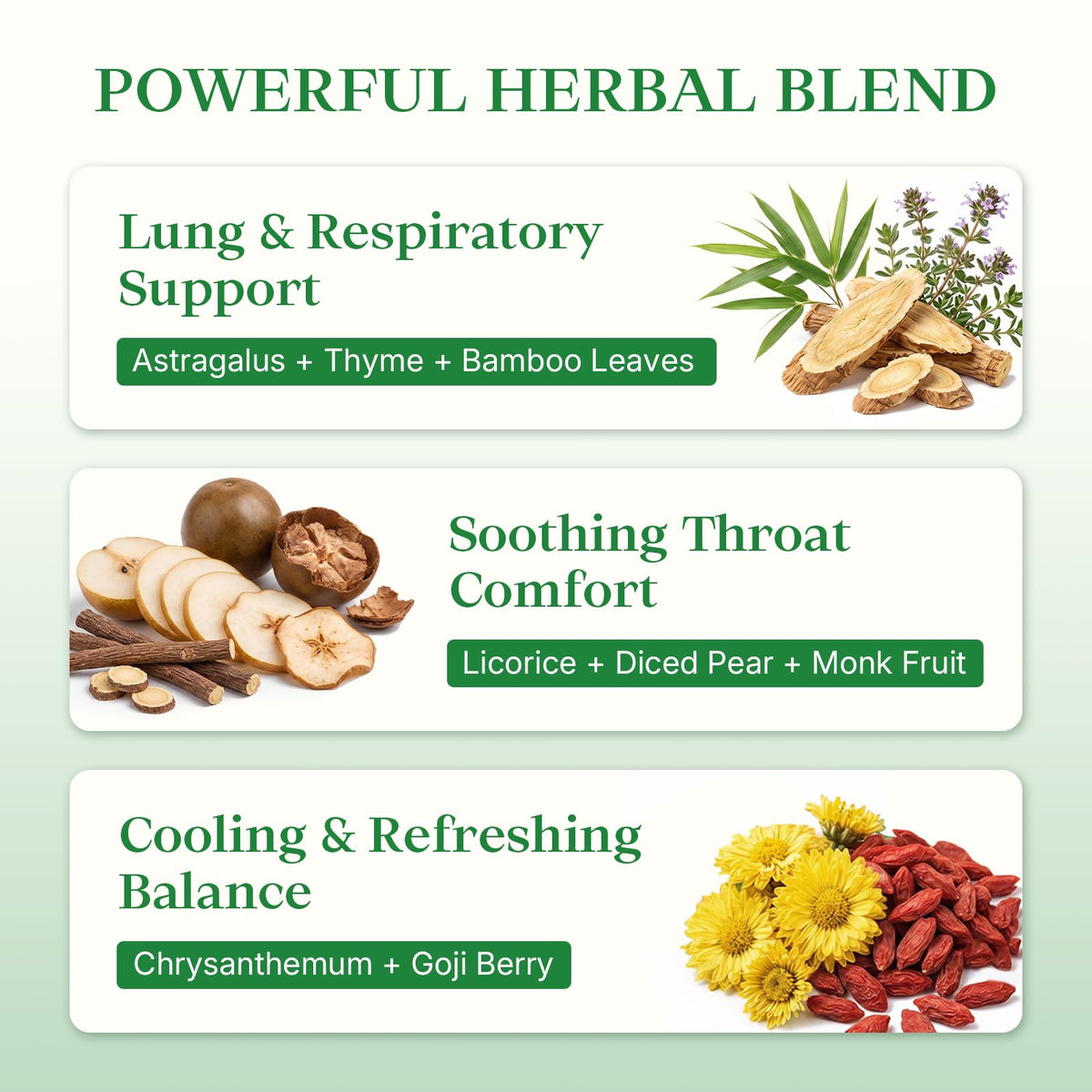ITREE Vital Tea for respiratory health