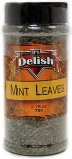 Its Delish dried mint leaves jar