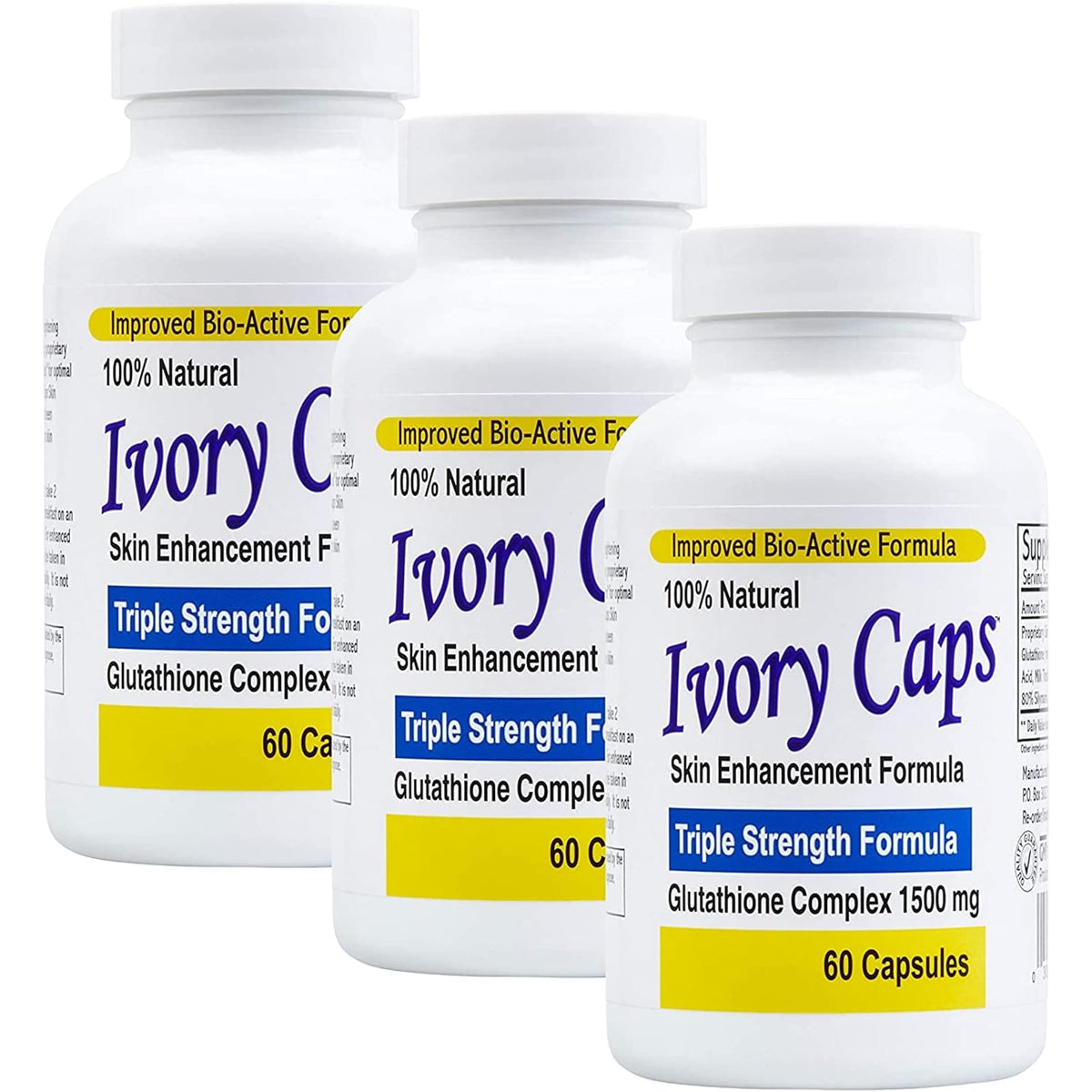 Ivory Caps glutathione for skin health