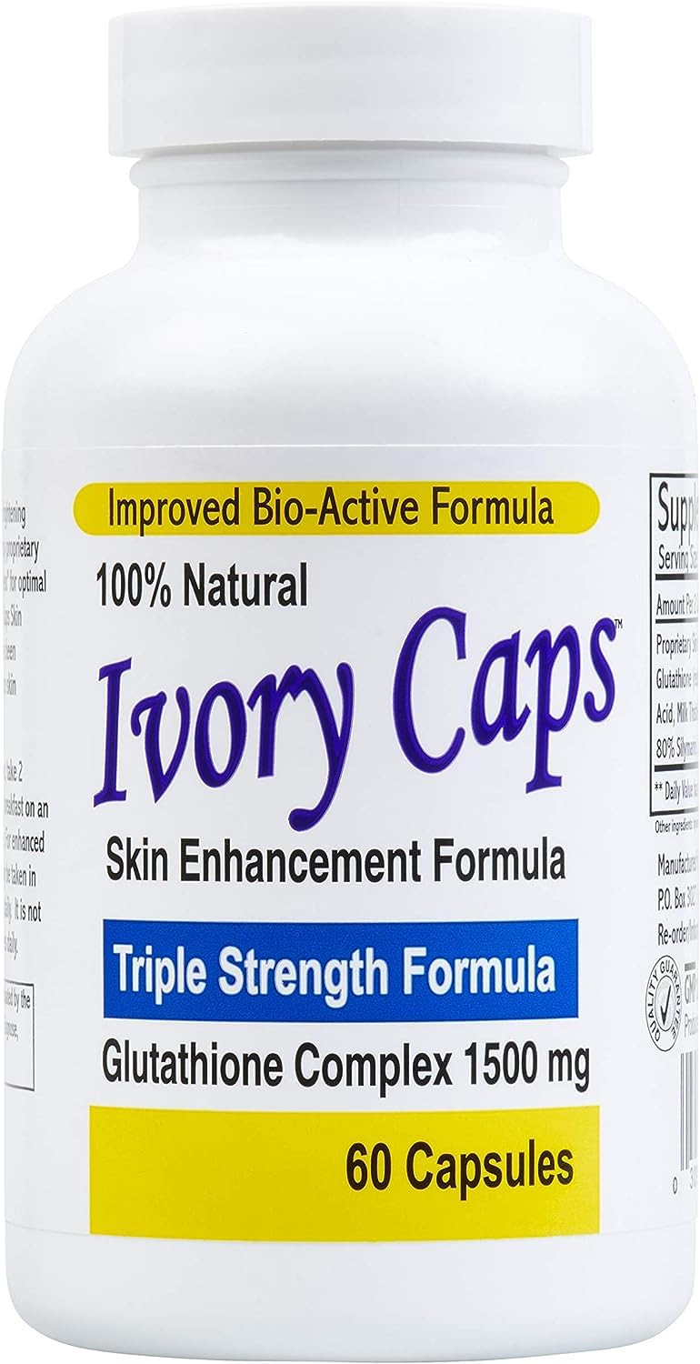 Ivory Caps skin whitening complex