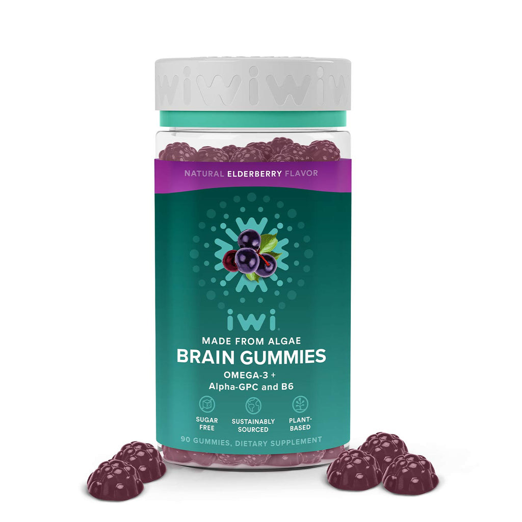 Iwi Brain Booster gummies for focus
