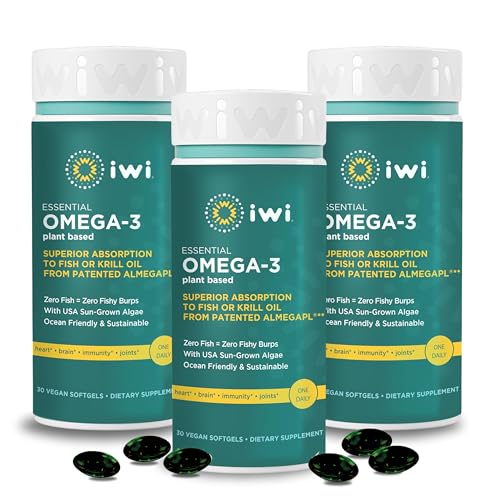 Iwi fish oil omega 3 softgels