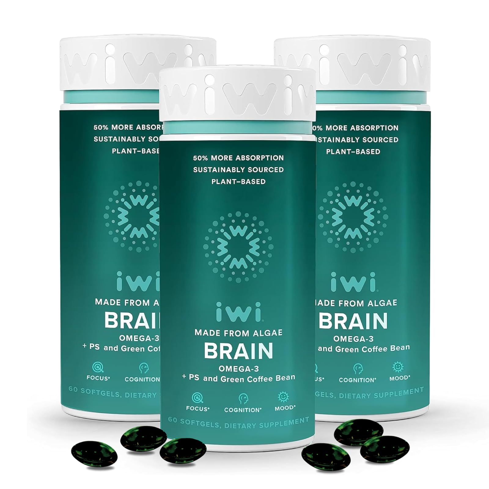 iwi life algae omega 3 softgels