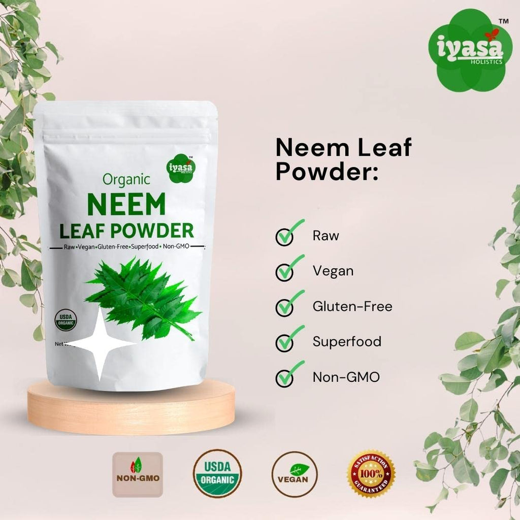 Iyasa Holistics herbal neem powder uses