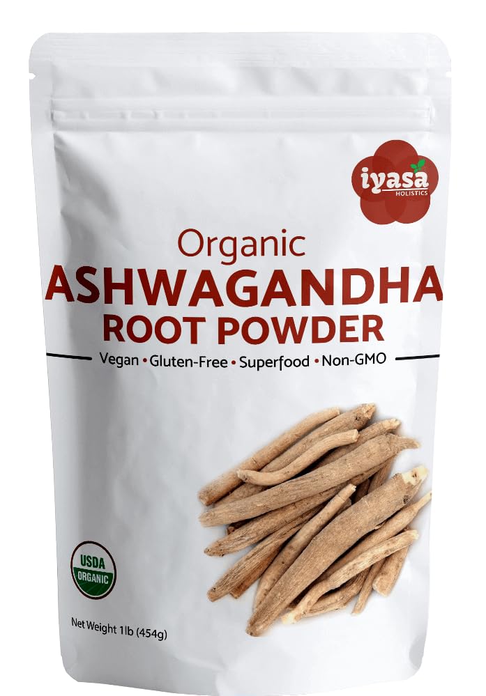 Iyasa Holistics organic ashwagandha powder benefits