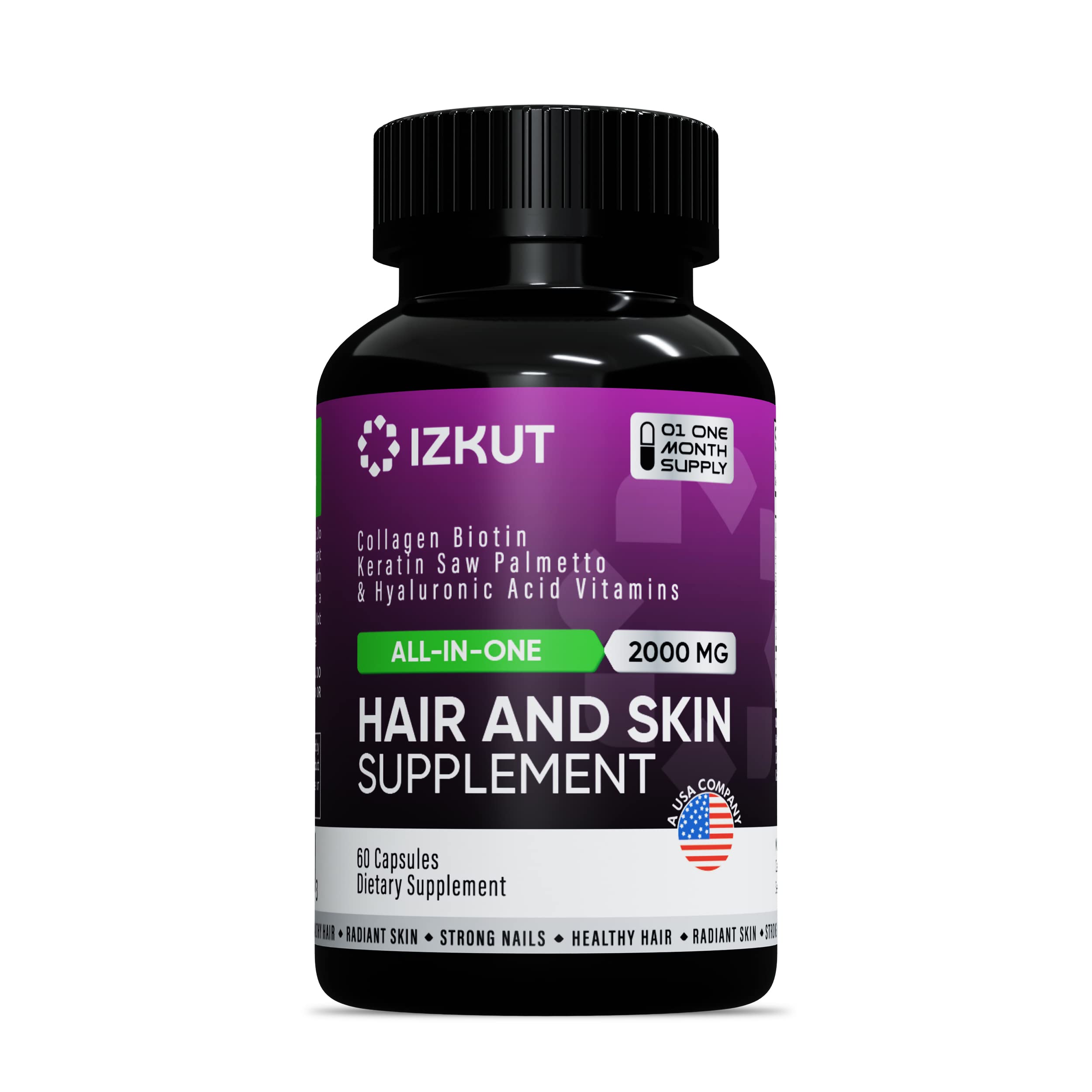 IZKUT collagen pills for hair growth