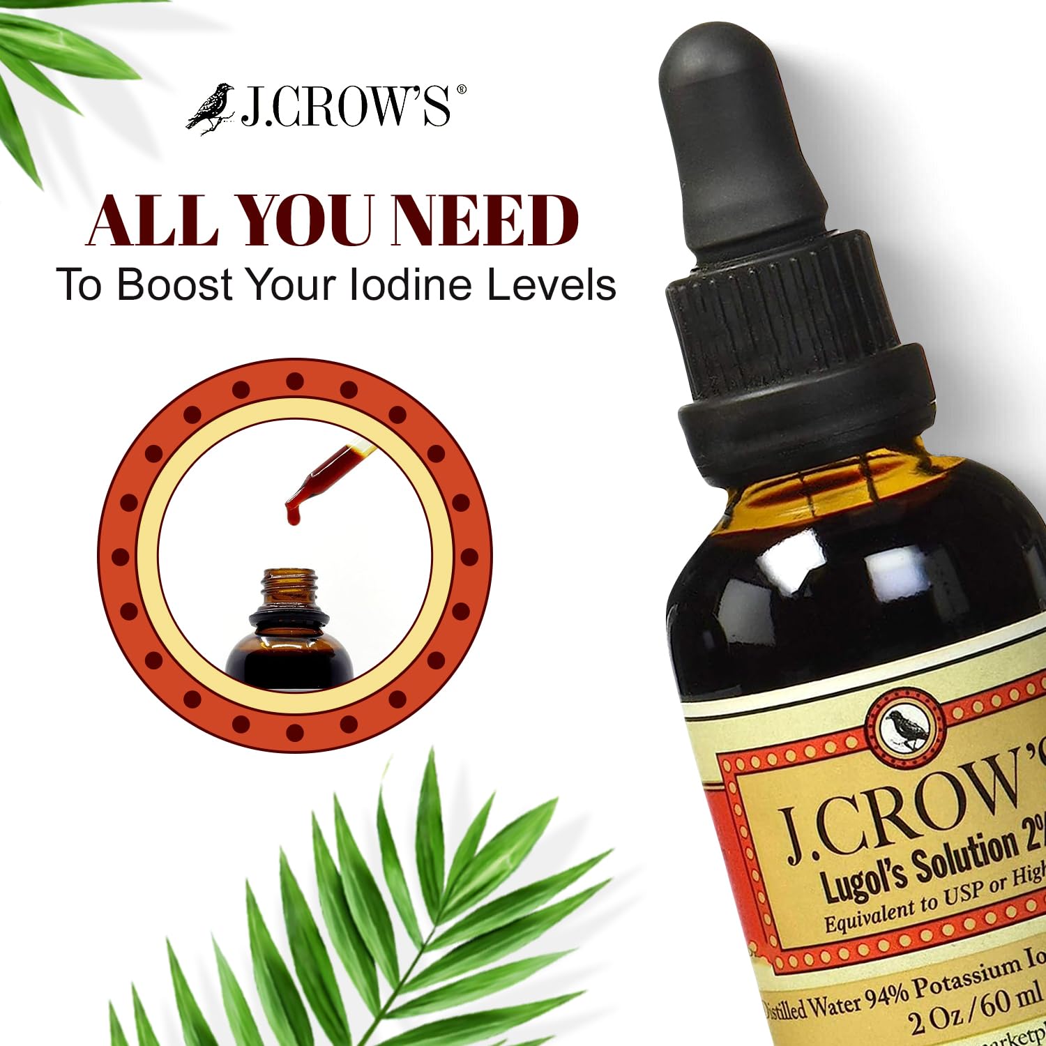 J.CROW'S iodine for immune health