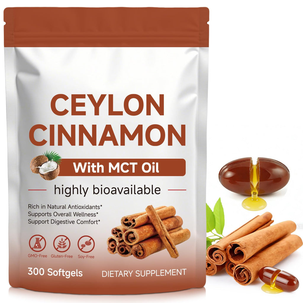 J&H Ceylon cinnamon capsules for digestion